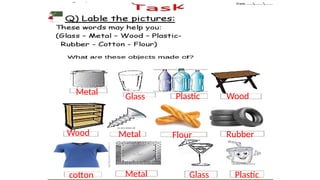 grade 1 man made things and how are materials made .pptx