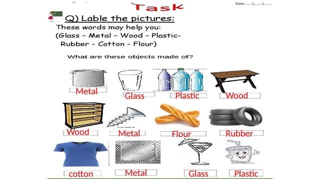 grade 1 man made things and how are materials made .pptx