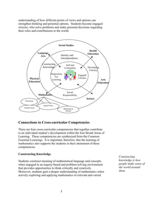 Grade 1 Mathematics Curriculum | PDF