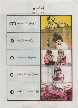 Grade1 myanmar | PDF