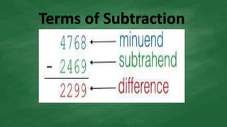 Grade 1 subtraction | PPTX