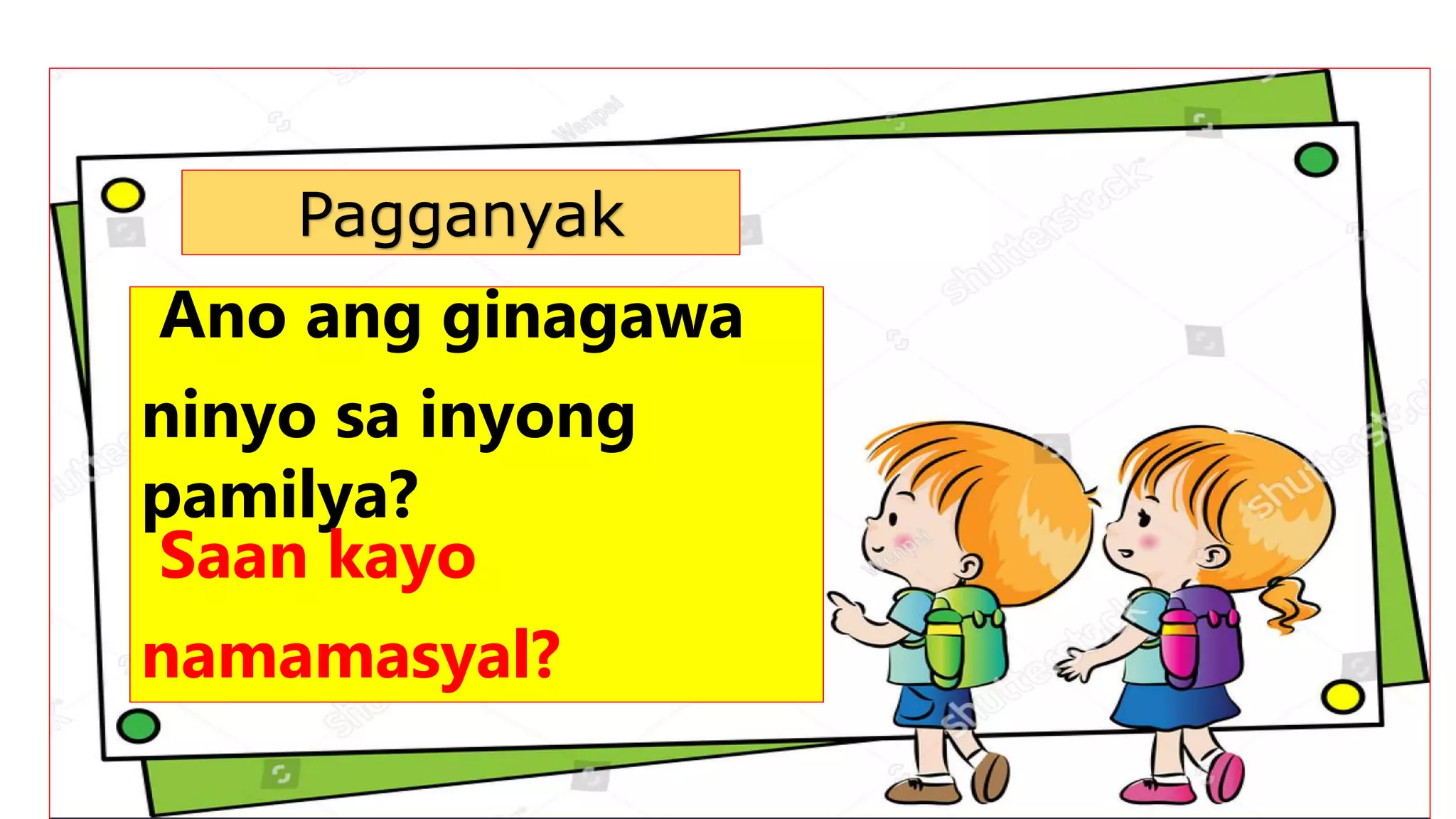 Ang Kwento ng Aking Pamilya | PPTX