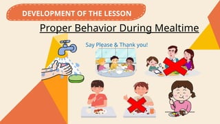 GRADE 1 TABLE MANNERS. 2nd quarter mapeh lesson | PPTX