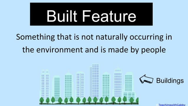 Social Studies - Natural and Built Features of Local Community | PPTX ...
