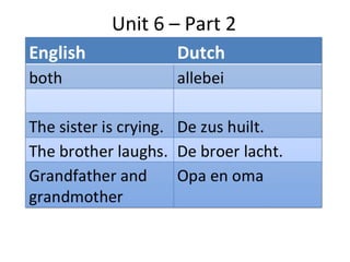 Grade 2 unit 6 part 2 | PPT