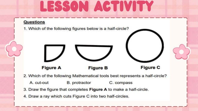 Visualizing, Identifying, Classifying, and Describing Half Circles and ...