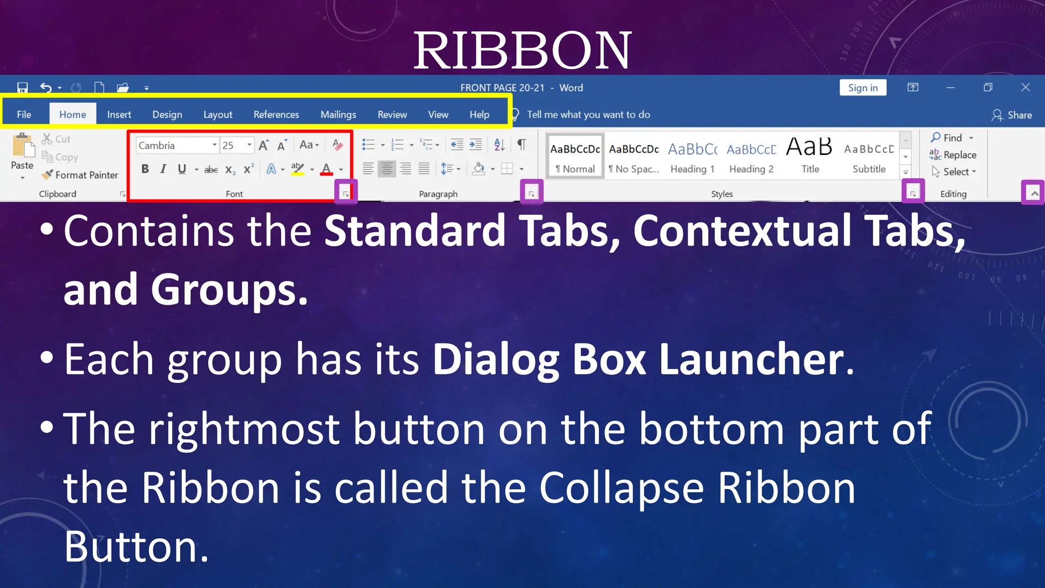 Grade 2 Customizing The Ribbon Toolbar 1 Pptx