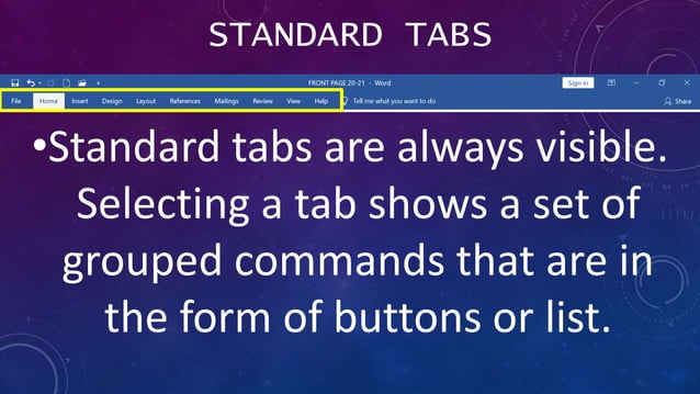GRADE 2 Customizing the ribbon toolbar (1).pptx | Desktop Publishing | Computer Software and ...