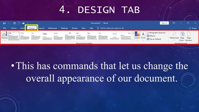 GRADE 2 Customizing the ribbon toolbar (1).pptx | Desktop Publishing ...