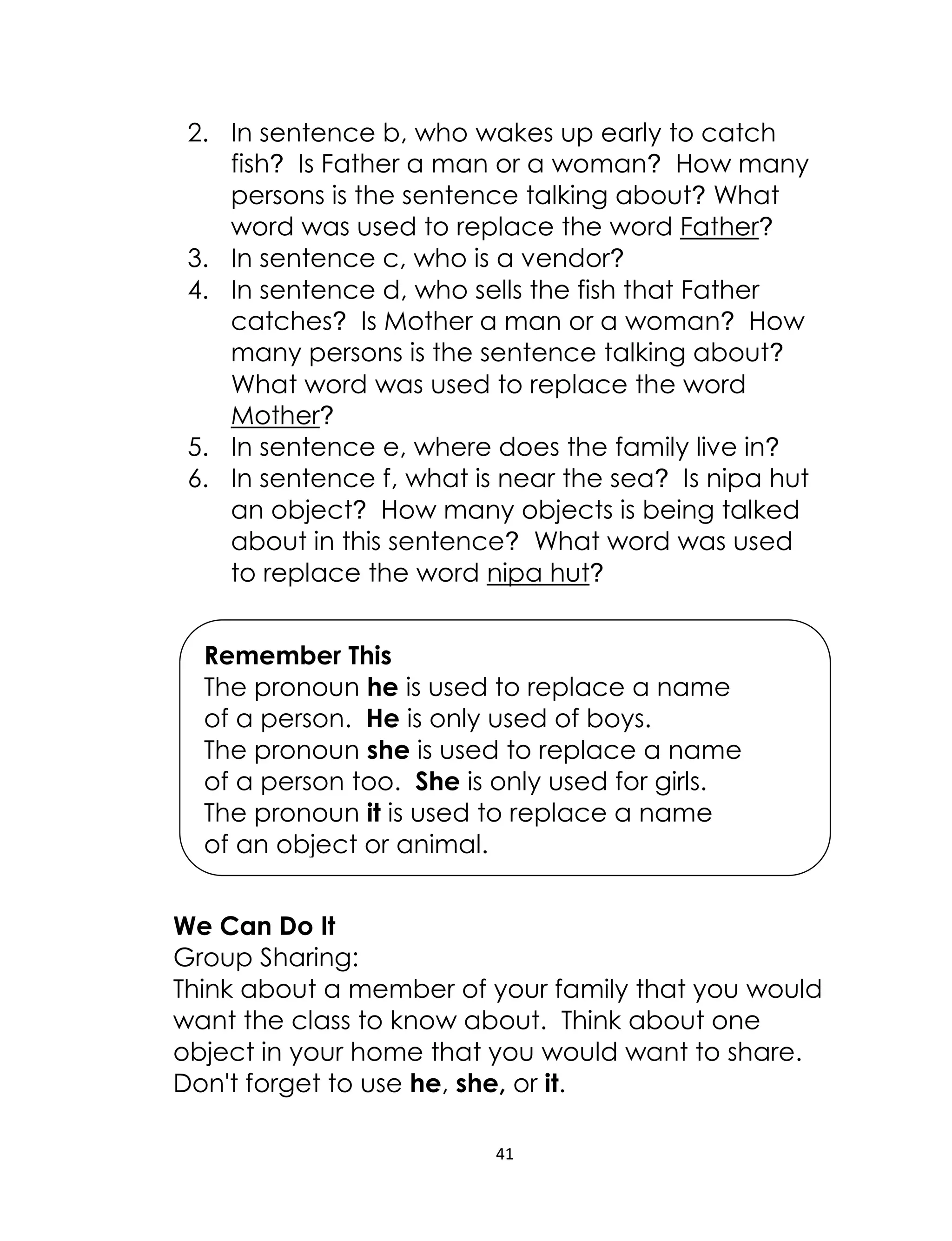 Grade 2 english lm (unit 2) | PDF