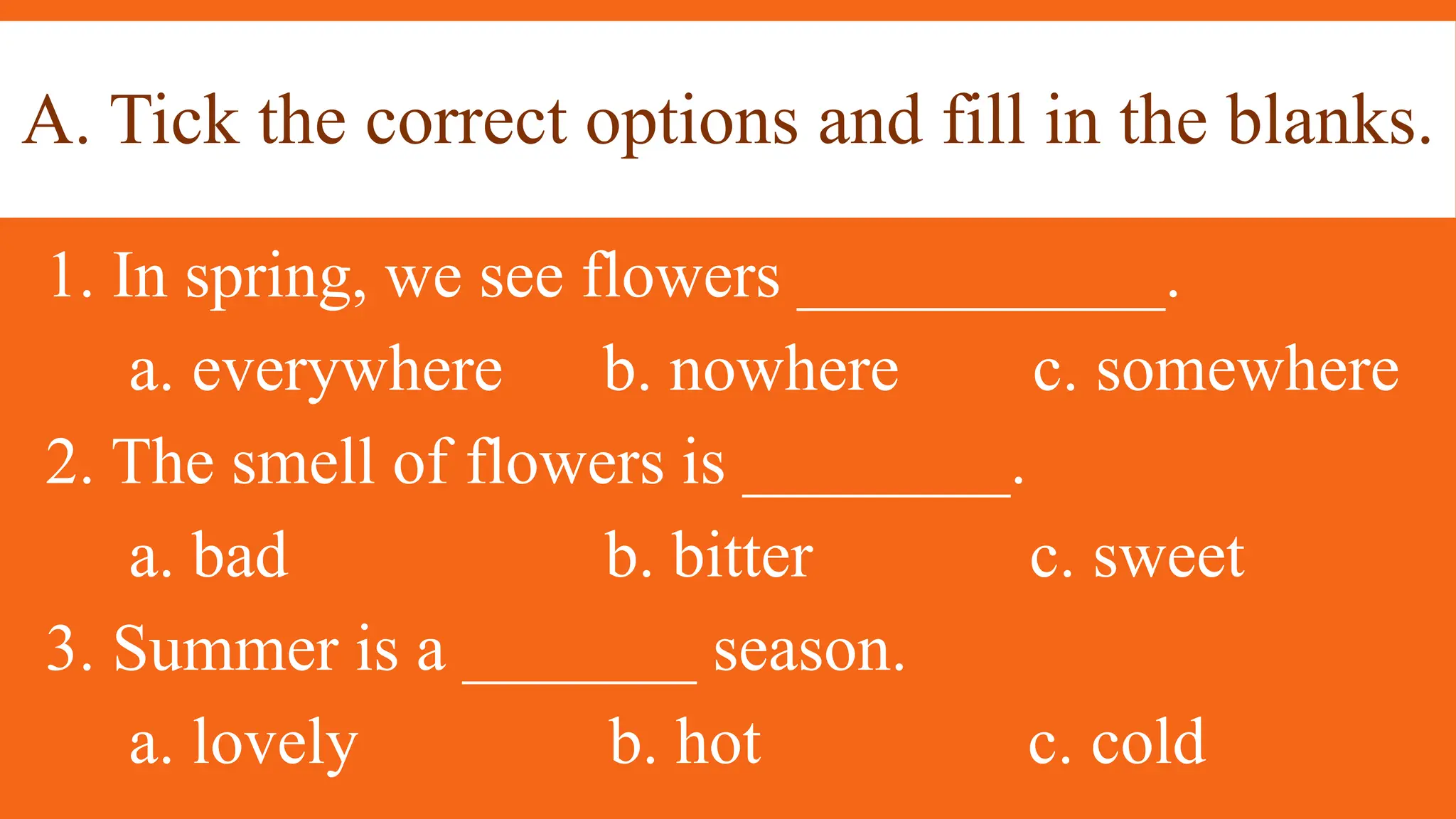 Grade 2 English Unit 5 Worksheet the Seasons.pptx
