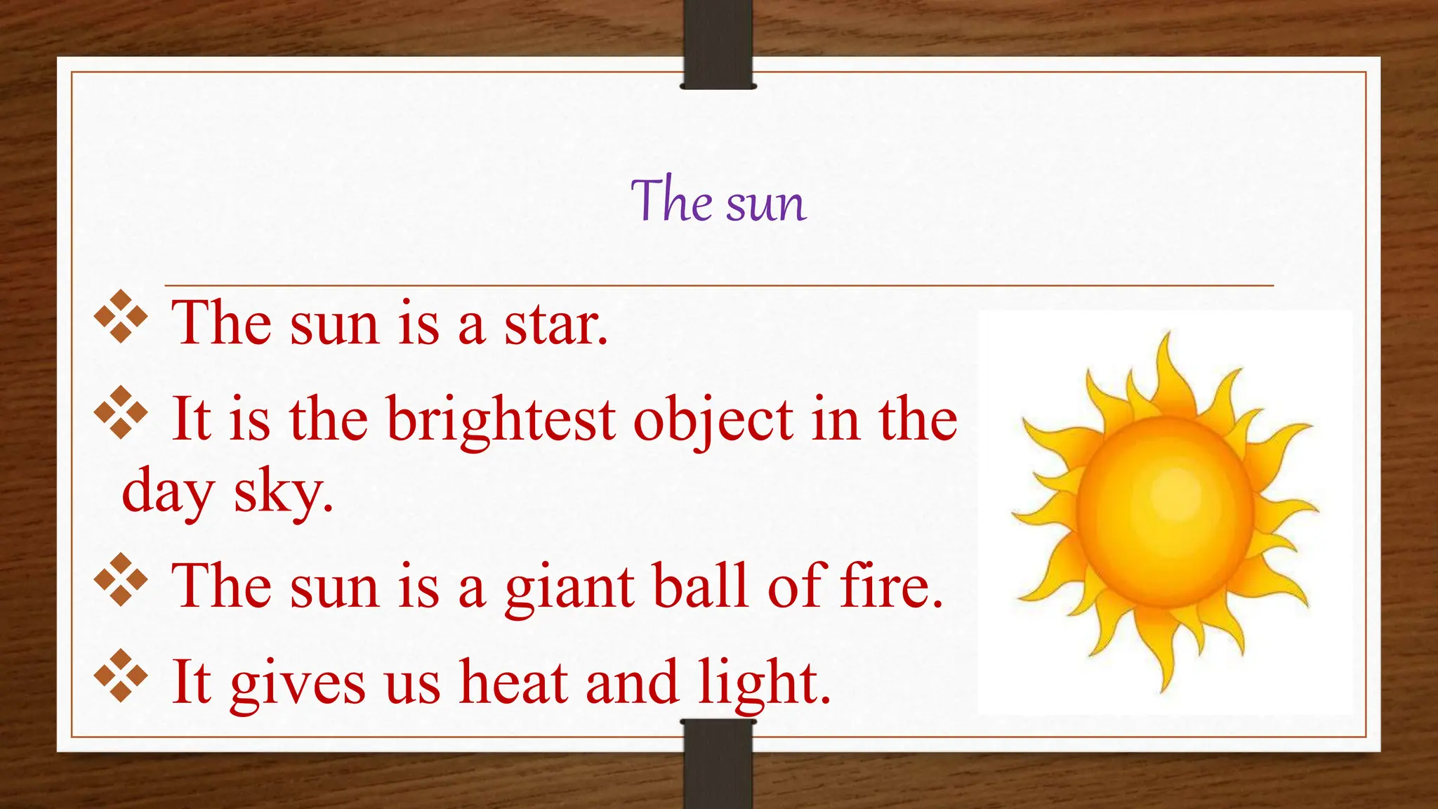 Grade 2 Evs Chapter 15 The Sky - Sun PPT.pptx