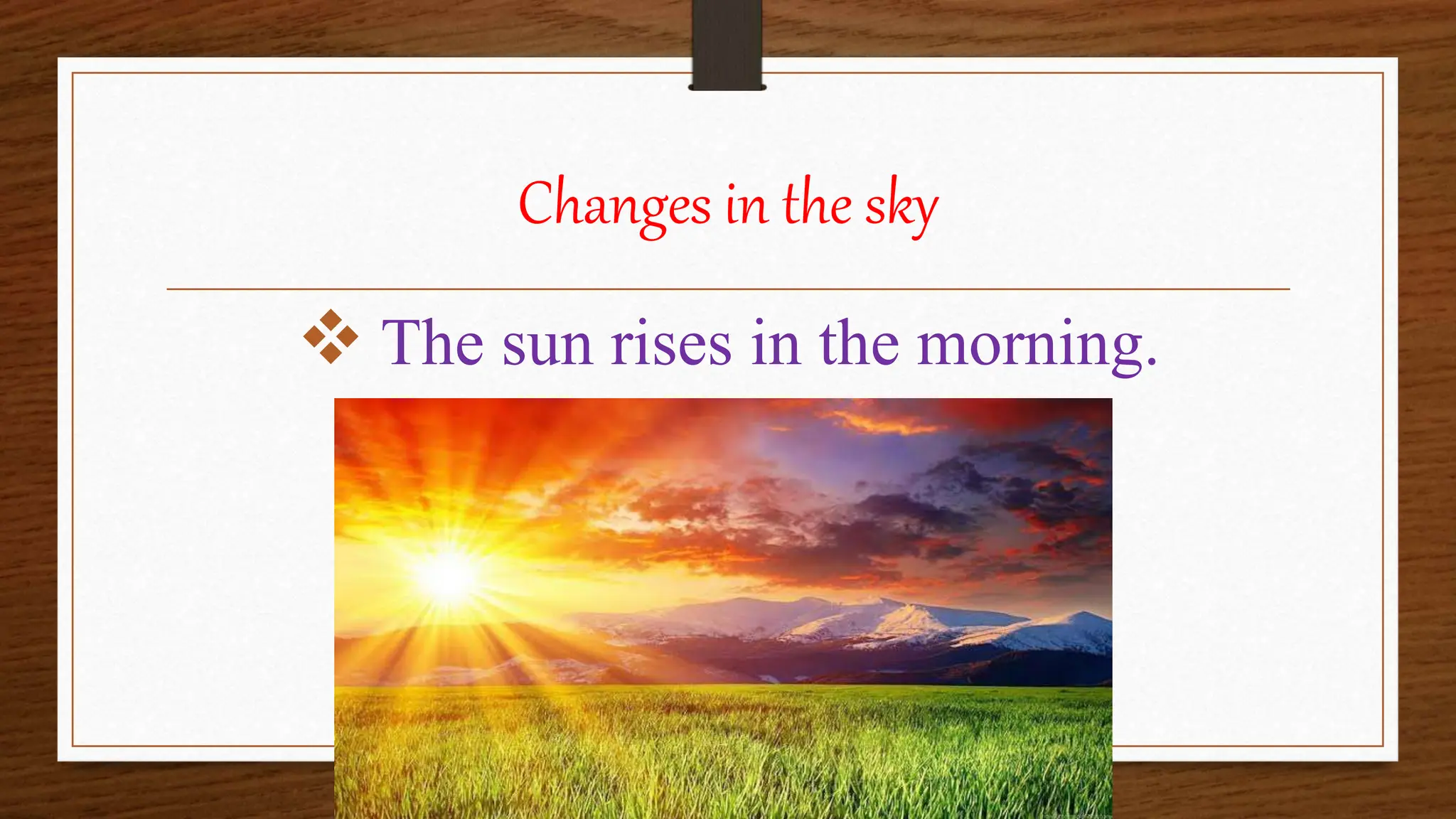 Grade 2 Evs Chapter 15 The Sky - Sun PPT.pptx