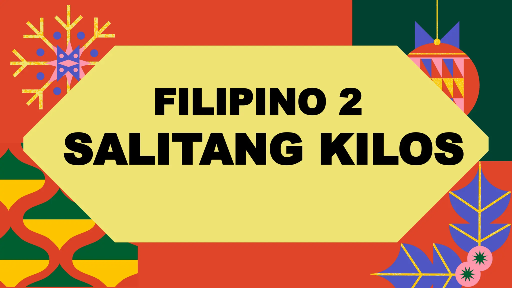 Classroom Observation sa Asignaturang Filipino- Salitang Kilos | PPTX