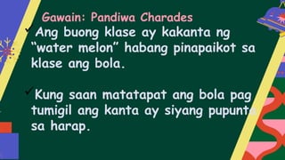 Classroom Observation sa Asignaturang Filipino- Salitang Kilos | PPTX