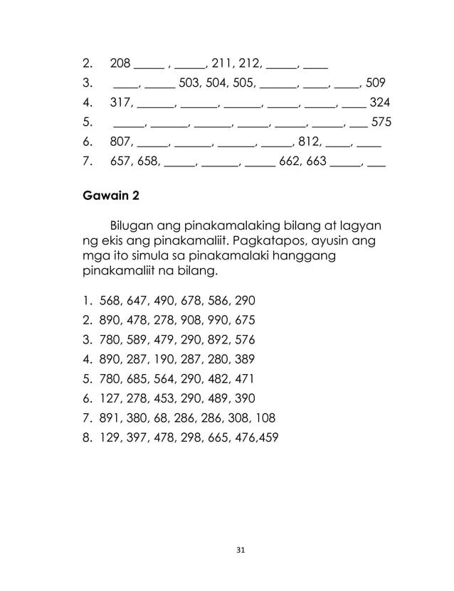 Grade 2 learning_math lmmodule_in_mathematics | PDF