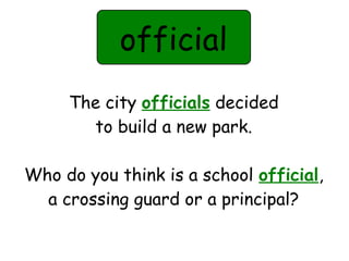 Grade 2 lesson 12 vocabulary power point | PPT