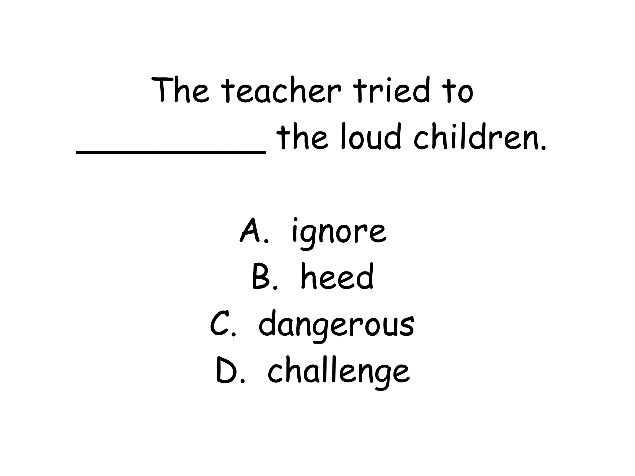 Grade 2 lesson 1 vocabulary powr point | PPT