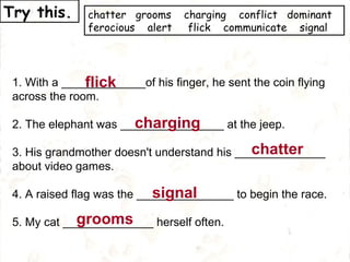 Grade 2 lesson 8 vocabulary power point | PPT