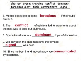 Grade 2 lesson 8 vocabulary power point | PPT