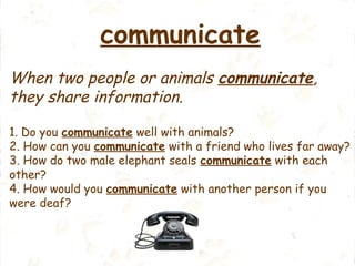 Grade 2 lesson 8 vocabulary power point | PPT