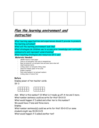 Grade 2 lessons on number | DOCX