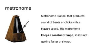Grade 2 Music Expression (tempo and dynamic) | PPTX