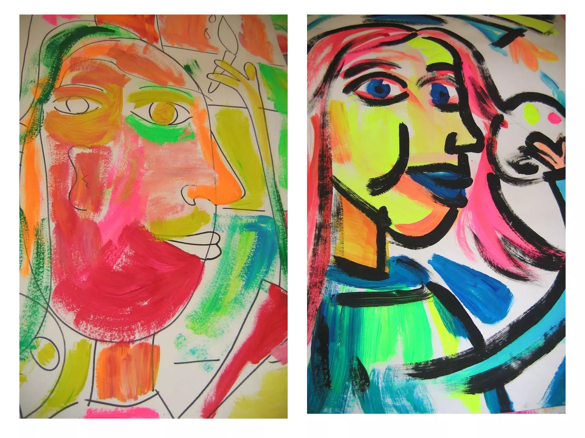 Grade 2 Picasso Self Portrait | PPT