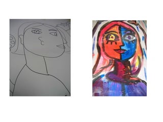 Grade 2 Picasso Self Portrait | PPT