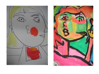 Grade 2 Picasso Self Portrait | PPT