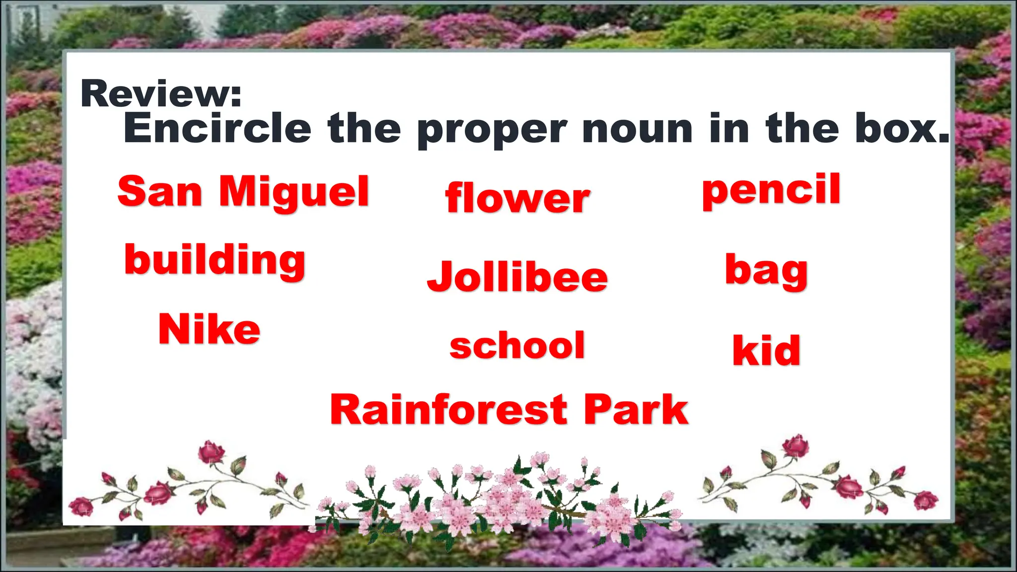 Grade 2 PPT_Differentiate common from proper noun.pptx