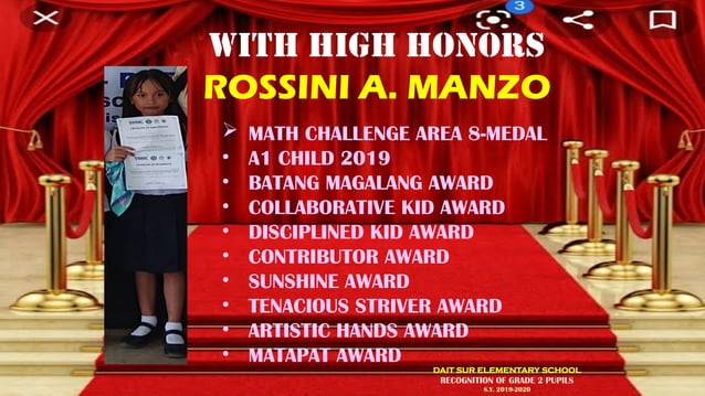 GRADE 2 RECOGNITION OF HONORS Presentation.pptx