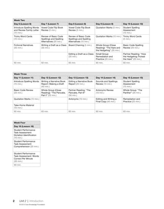 Grade 2 skills unit 2 teacher guide (1) | PDF
