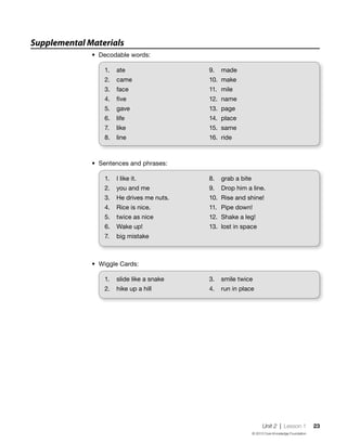 Grade 2 skills unit 2 teacher guide (1) | PDF