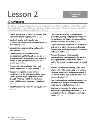 Grade 2 skills unit 2 teacher guide (1) | PDF