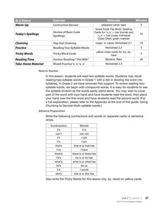 Grade 2 skills unit 2 teacher guide (1) | PDF