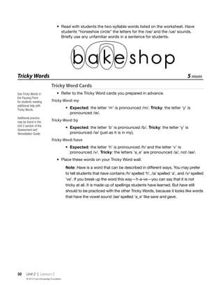 Grade 2 skills unit 2 teacher guide (1) | PDF