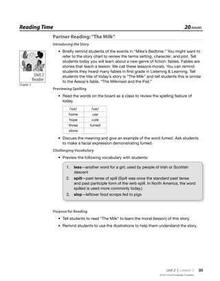 Grade 2 skills unit 2 teacher guide (1) | PDF