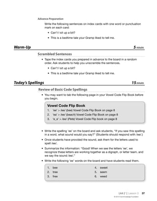 Grade 2 skills unit 2 teacher guide (1) | PDF