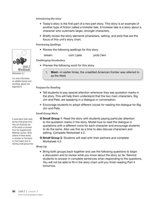 Grade 2 skills unit 2 teacher guide (1) | PDF