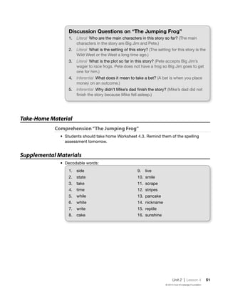 Grade 2 skills unit 2 teacher guide (1) | PDF