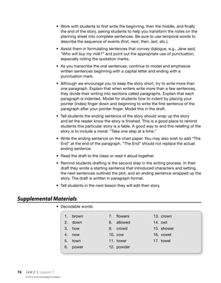 Grade 2 skills unit 2 teacher guide (1) | PDF