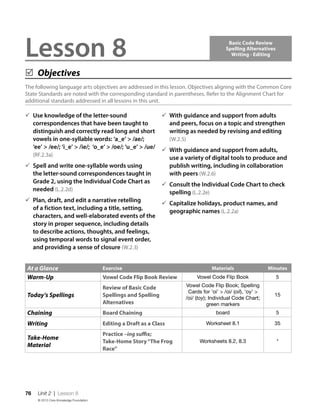 Grade 2 skills unit 2 teacher guide (1) | PDF