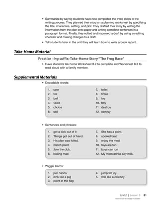 Grade 2 skills unit 2 teacher guide (1) | PDF