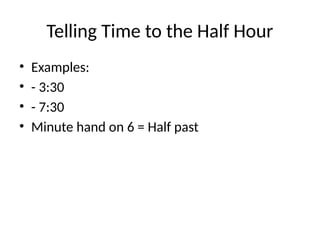 Grade_2_Telling_Time (1).PPTX American systems | PPTX