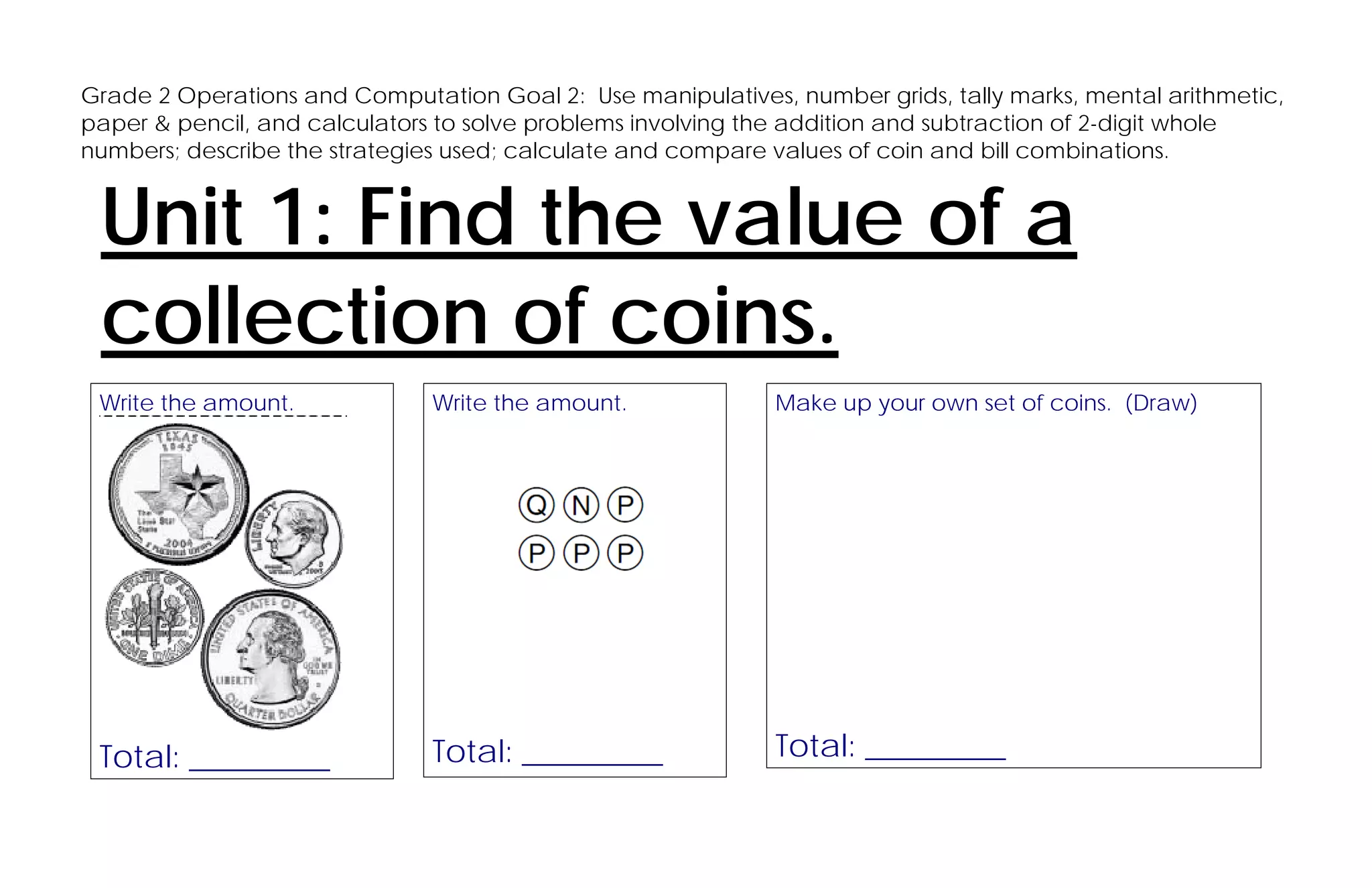 Grade 2 unit 1 | PDF