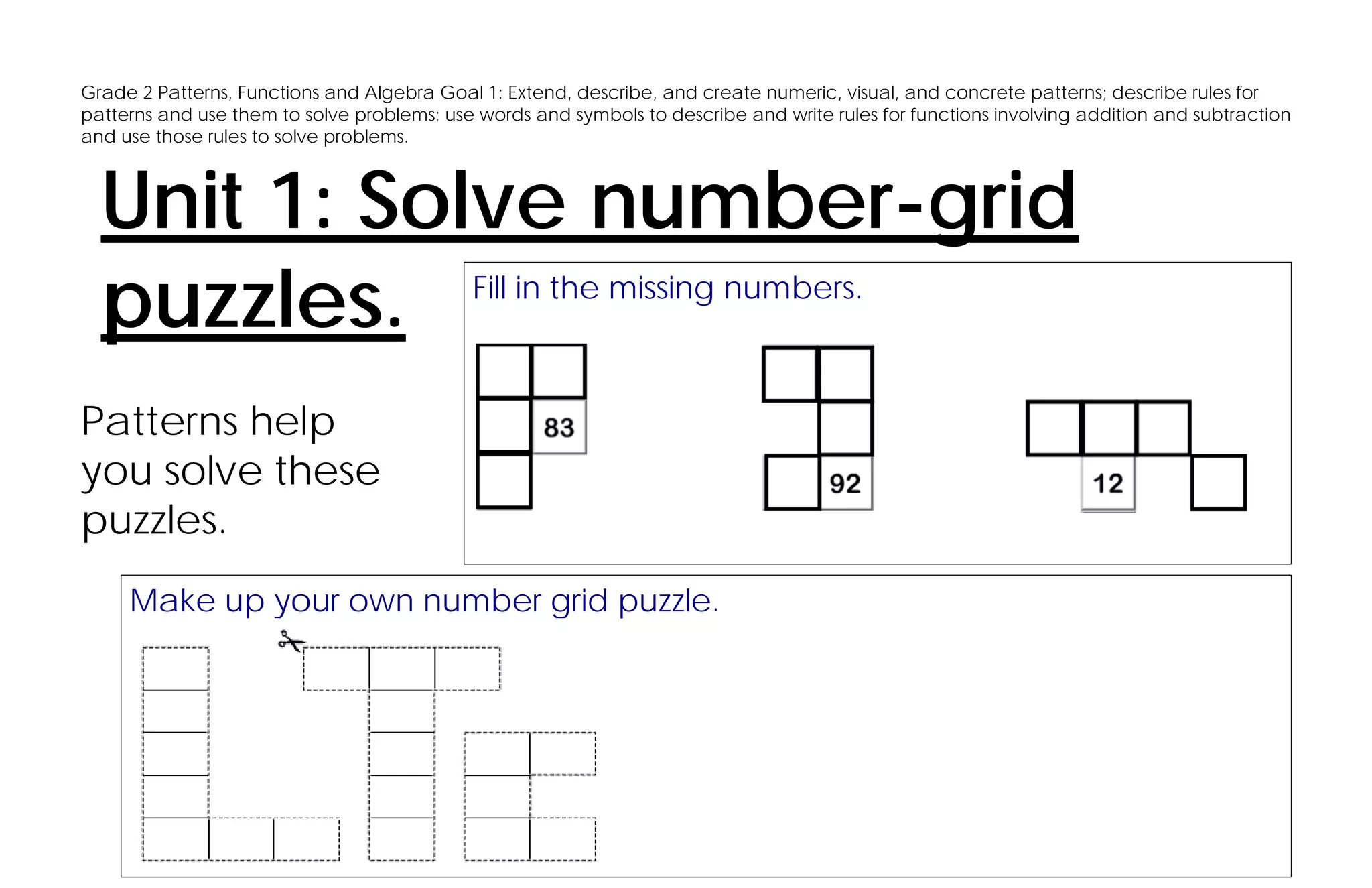 Grade 2 unit 1 | PDF