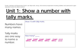 Grade 2 unit 1 | PPT