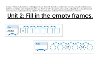 Grade 2 unit 2 | PDF