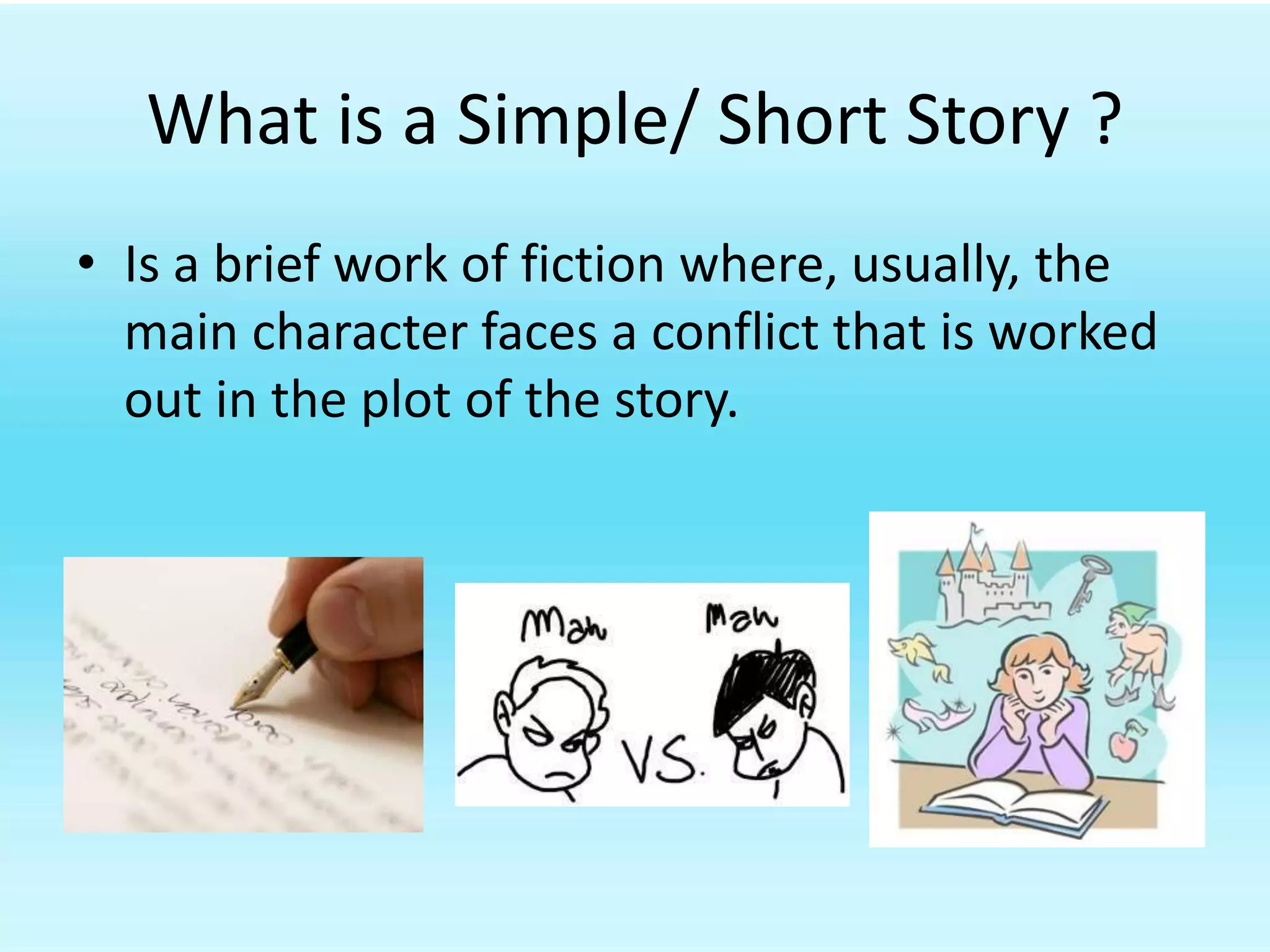 Grade 3 English: Writing a Simple/ Short Story Personal Narrative (Pre ...